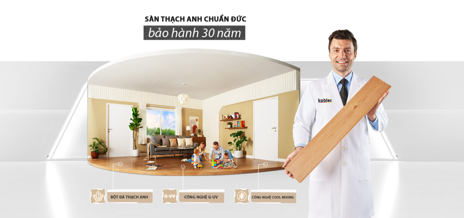 Sàn Thạch Anh Kobler Chuẩn Đức